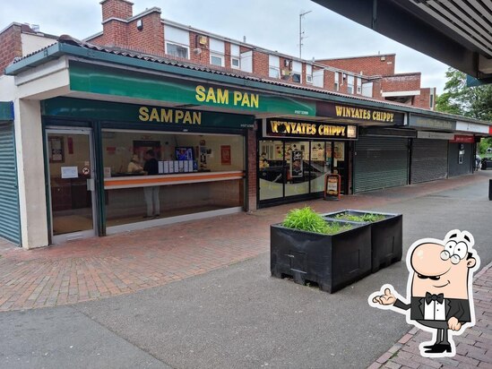 Menu at The Sam Pan fast food, Redditch