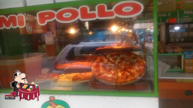 Menu at MI POLLO restaurant, Tampico