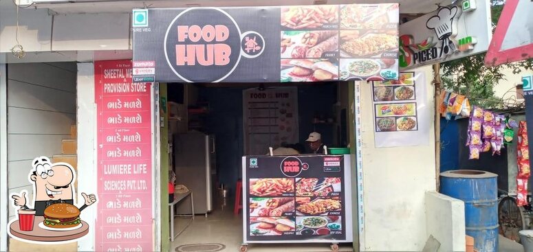 Menu at Food Hub, Vadodara, 13