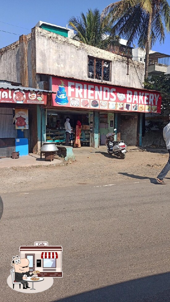 Menu at Friends Bakery, Vadgaon