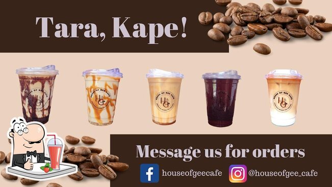 Menu at House of Gee Cafe, Taguig
