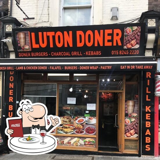 Menu at LUTON DONER restaurant, Luton