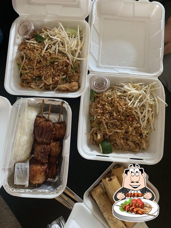 Menu at Papaya Tree, Anchorage, King Street