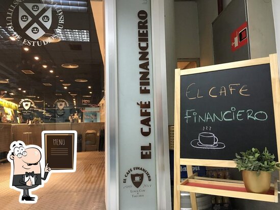 Carta de El Café Financiero Smart Cafe, Madrid