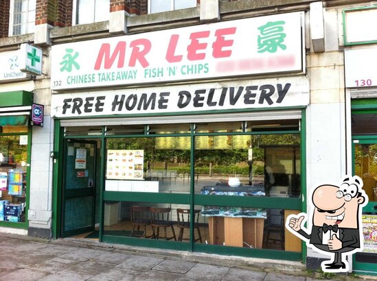 Menu at Mr Lee Chinese Takeaway restaurant, London