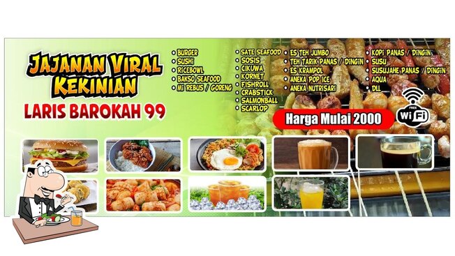 Menu at Korean food Laris barokah99, Brati
