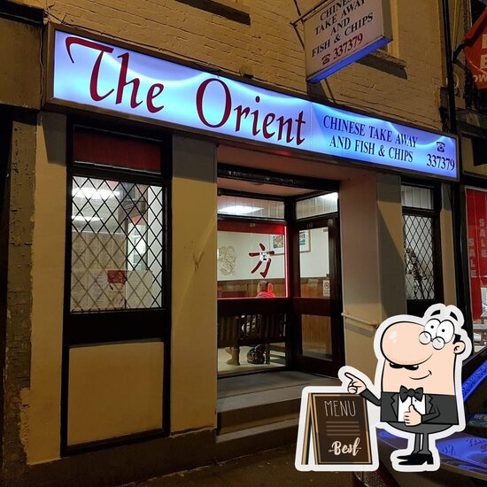 Menu at The Orient restaurant, Taunton