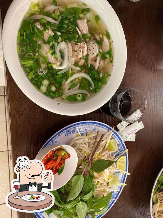 Menu at Vietnamese Pho Ever restaurant, Banyo