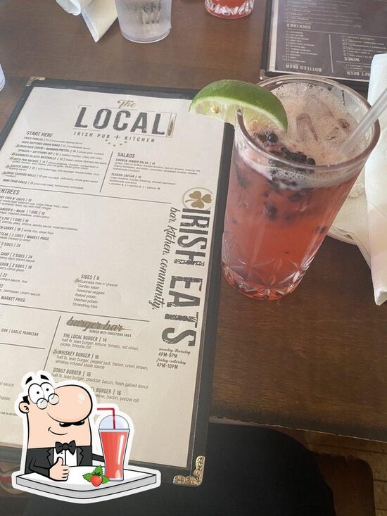 Menu at The Local Irish Pub + Kitchen, Hopkinsville