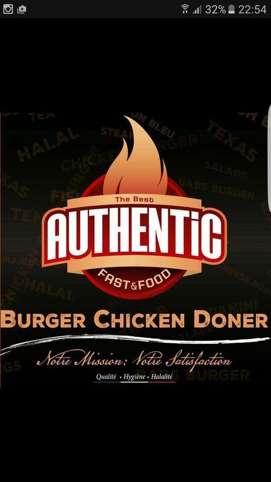 Menu at THE BEST AUTHENTIC fast food, Arbent