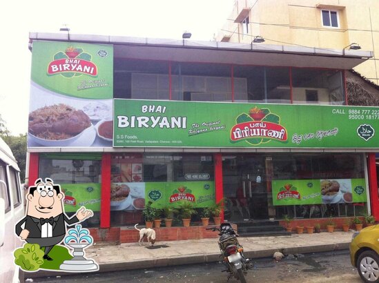 Menu at Bhai Biryani, Chennai, 55/60