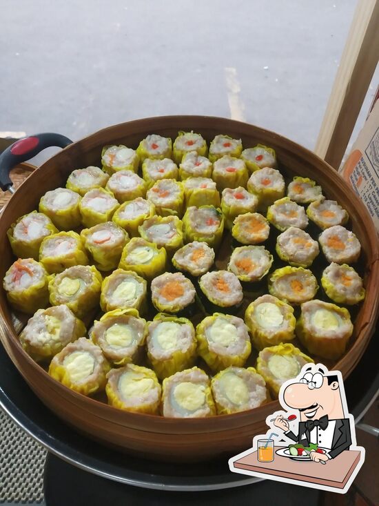 Menu at Daun Dimsum restaurant, Indonesia
