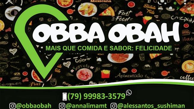 Menu em Obba Obah pub & Bar, Nossa Senhora da Glória