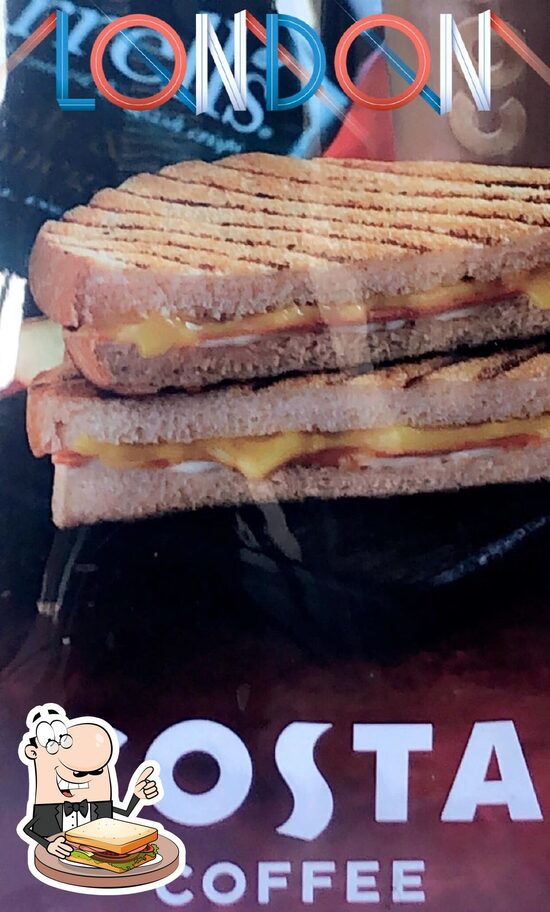 Menu at Costa Coffee, London, Bryanston St