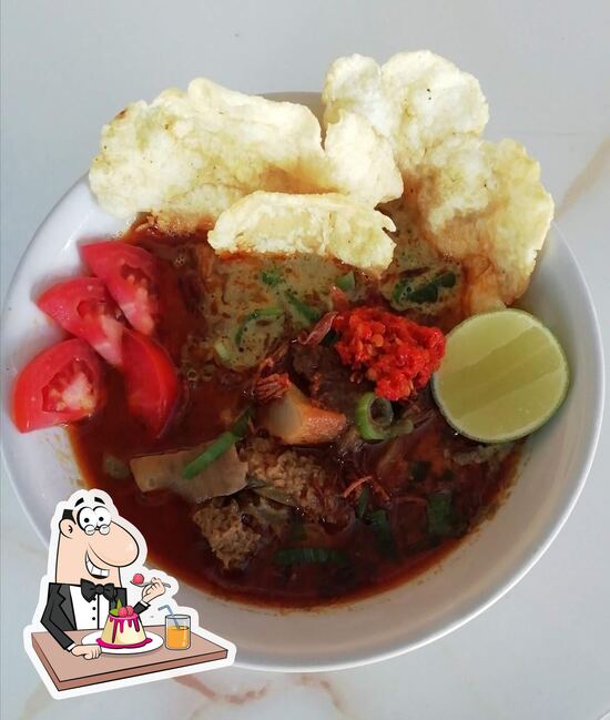 Menu at Soto Betawi Mpok Nisa restaurant, Tangerang