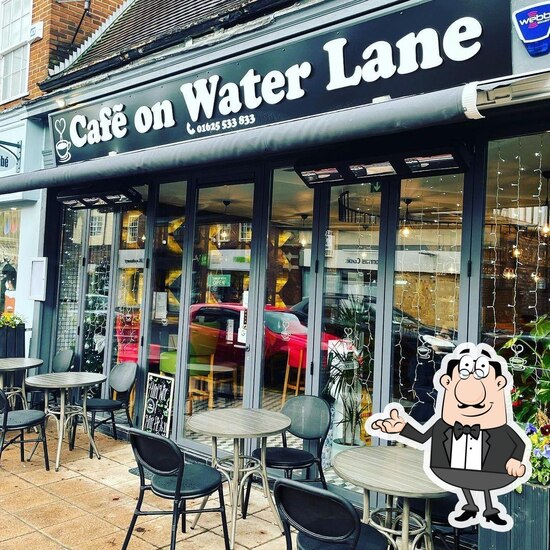 Menu at Cafe on Water Lane, Wilmslow