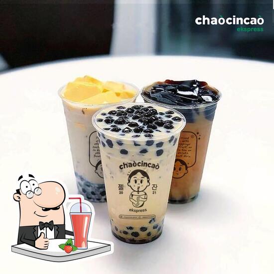 Menu at Minuman Boba & Cincau ( Chaocincao drink ) cafe, Pendem