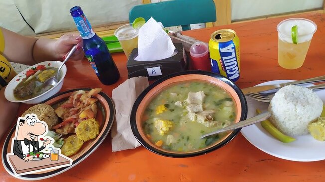 Menu at Restaurante El Bando, Colombia
