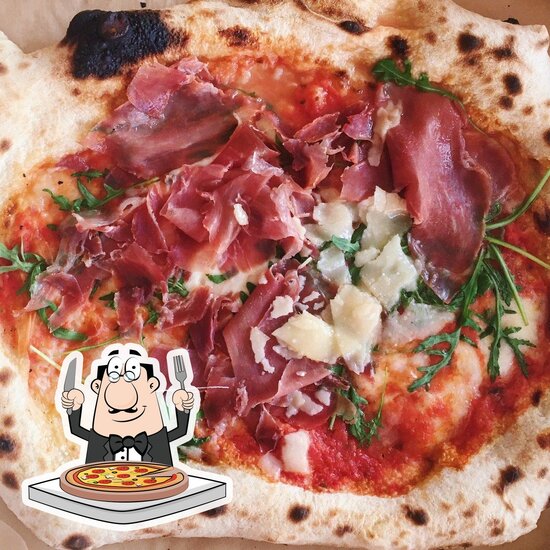 Menu at Standard Pizza, Antwerp
