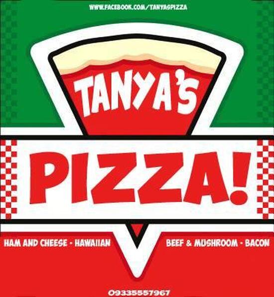 Menu at Tanya's Pizza sa tisa restaurant, Cebu City