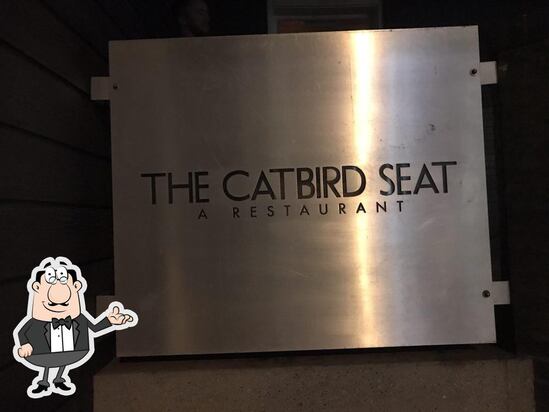 Menu at The Catbird Seat restaurant, Nashville