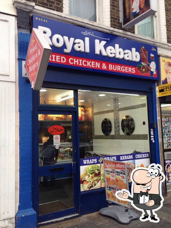 Menu at Royal Kebab & Fried Chicken restaurant, London, 71 Woolwich New Rd