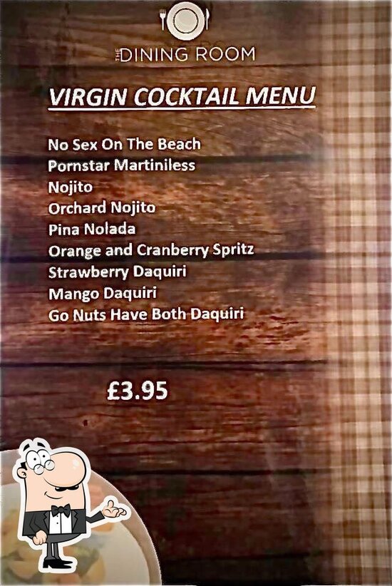 Menu at The Dining Room restaurant, Airdrie
