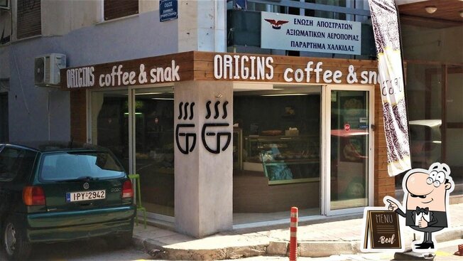 Menu at ORIGINS coffee & snak, Chalcis