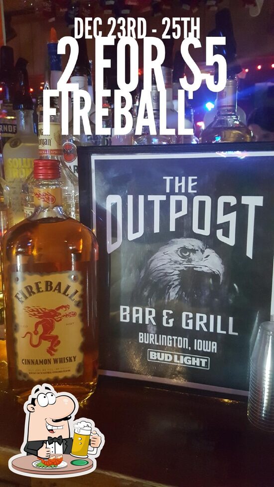 The Outpost Bar & Grill, Burlington - Restaurant menu, prices and reviews