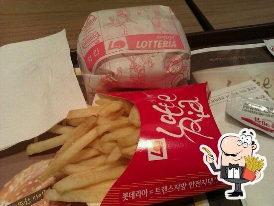 Menu at LOTTERIA restaurant, Seoul, 28 Deungchon-ro