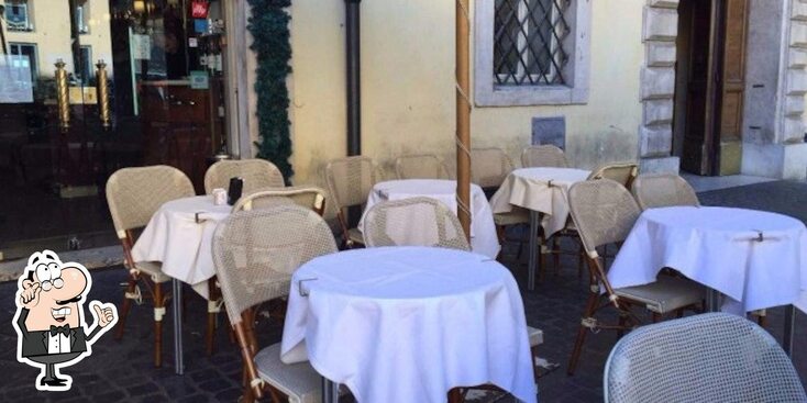 Carta de Antico Ristorante Caffe Capranica, Roma, Piazza Capranica 75/77