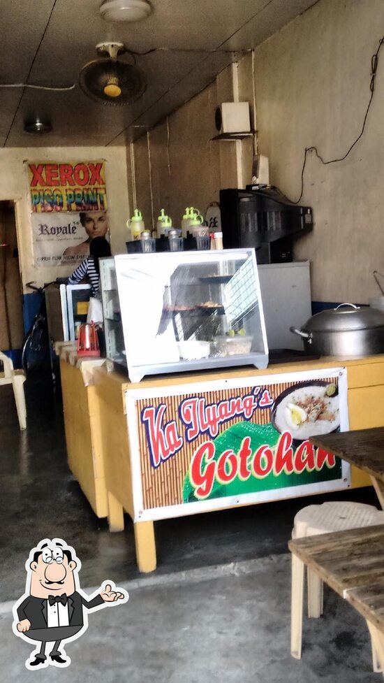 Menu at Ka Ilyang's Gotohan restaurant, Muntinlupa
