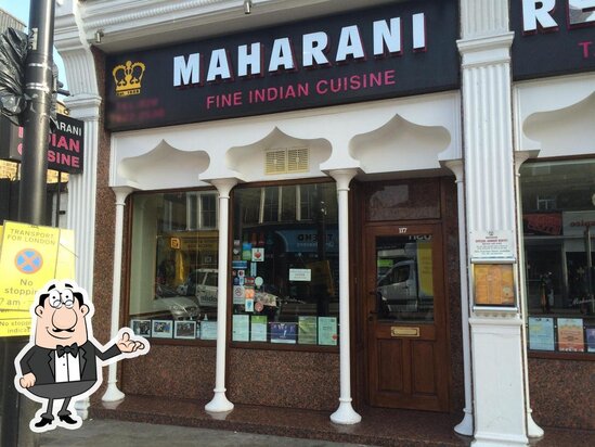 Menu at Maharani Restaurant, London, 117 Clapham High St