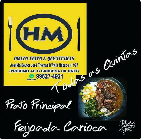 HM Prato Feito E Quentinhas restaurante, Aracaju