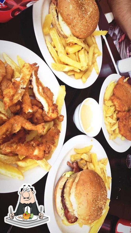 Menu at Poor Guys Fast Food, Centurion