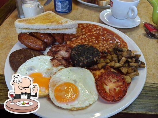 Menu at Syrup cafe, Bognor Regis