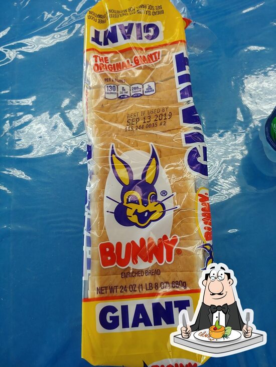 Menu at Bunny Bread Discount Bakery, Mobile