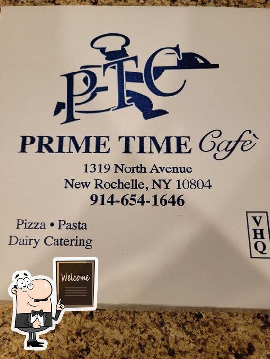 Menu at Prime Time Cafe, New Rochelle