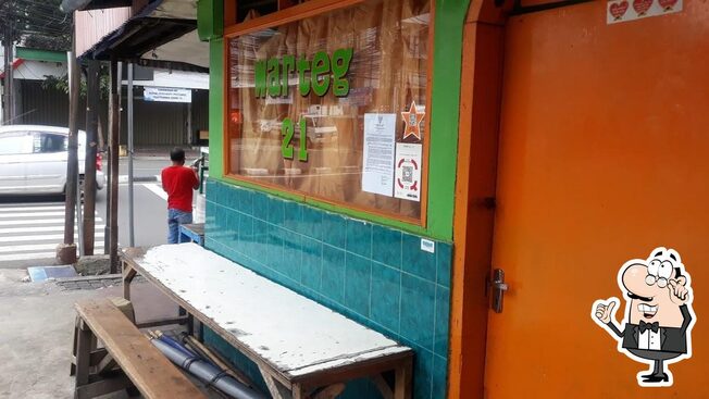 Menu at WARTEG 21 restaurant, Central Jakarta, Raya No