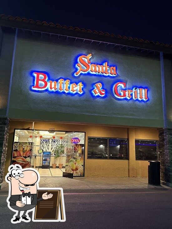 Menu at Santa Buffet & Grill restaurant, Santa Ana