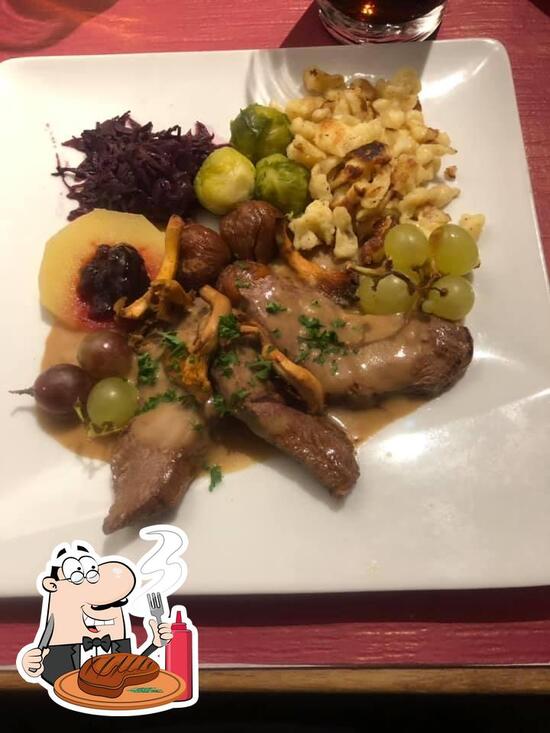 Menu au Café du Centenaire, Estavayer-le-Lac