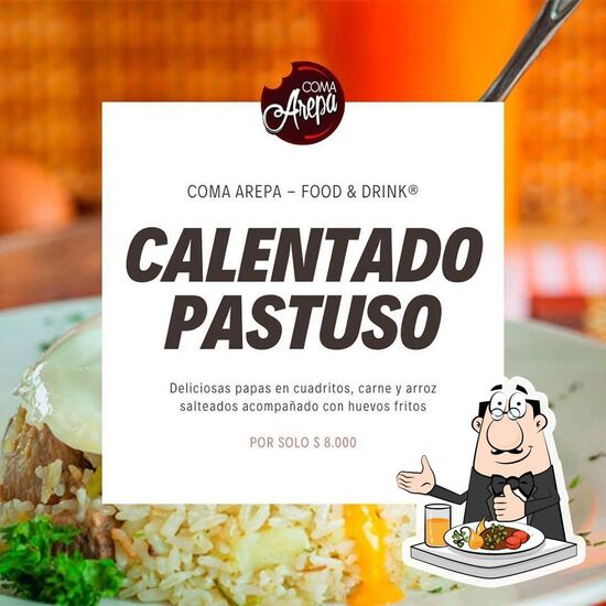 Carta del restaurante Coma Arepa, Pasto, Cl 19 #31-23