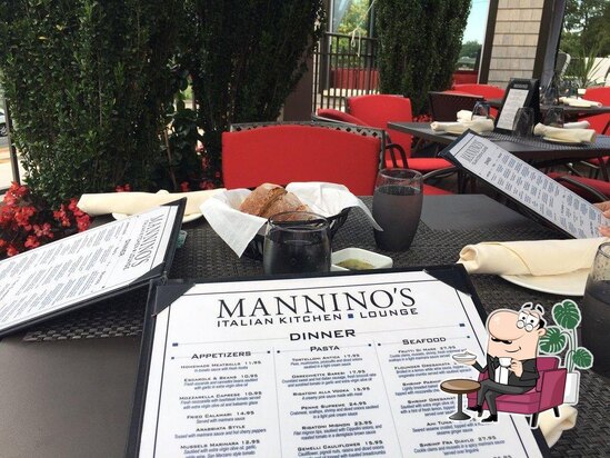 Menu at Mannino's Italian Kitchen and Lounge restaurant, Commack