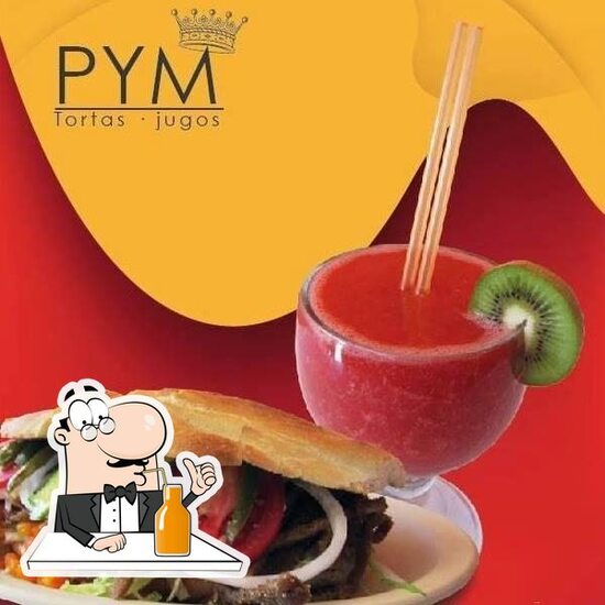 Menu at Tortas PYM restaurant, Morelia