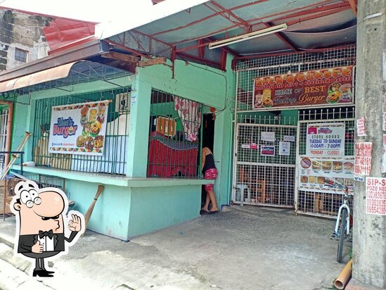 Menu at Zhen's Burger Villa restaurant, Calamba