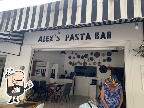 Menu at Alex's Pasta Bar, Ajijic, Juan Álvarez 71