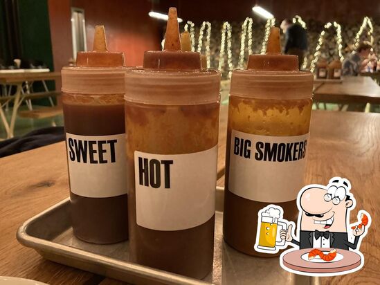 Menu at BIG SMOKERS BBQ, Prague