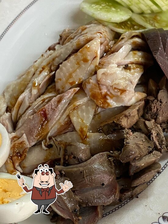 Menu at Chef Mong Chicken Rice restaurant, Hat Yai