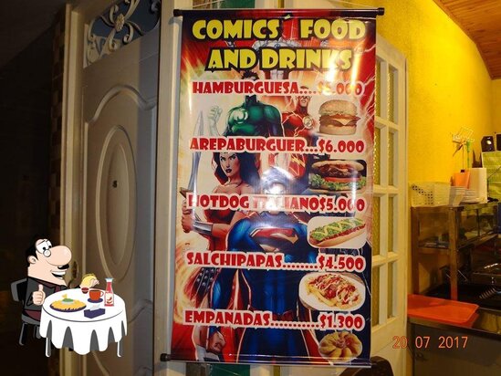 Menu at Comics Food And Drinks restaurant, Villavicencio