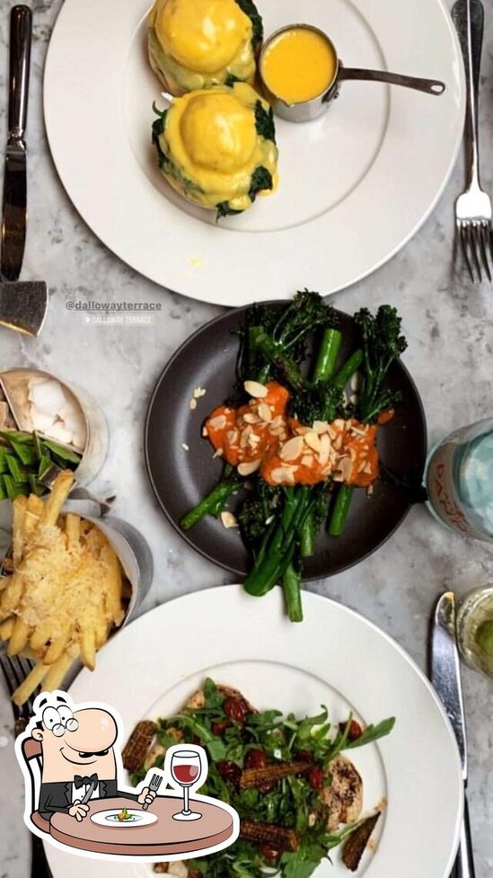 Menu at Dalloway Terrace pub & bar, London